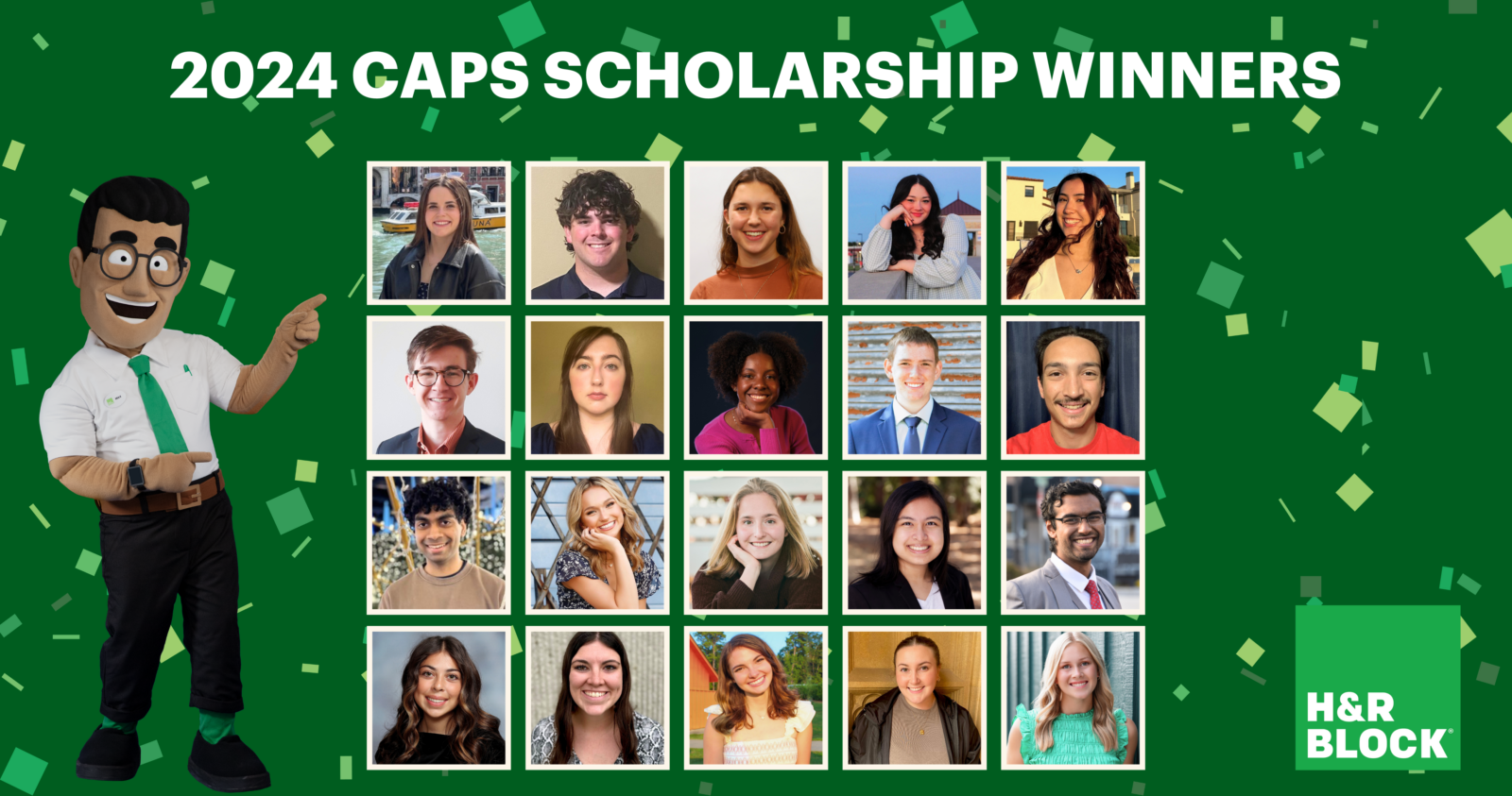 H&R Block News Center | 2024 H&R Block CAPS Winners